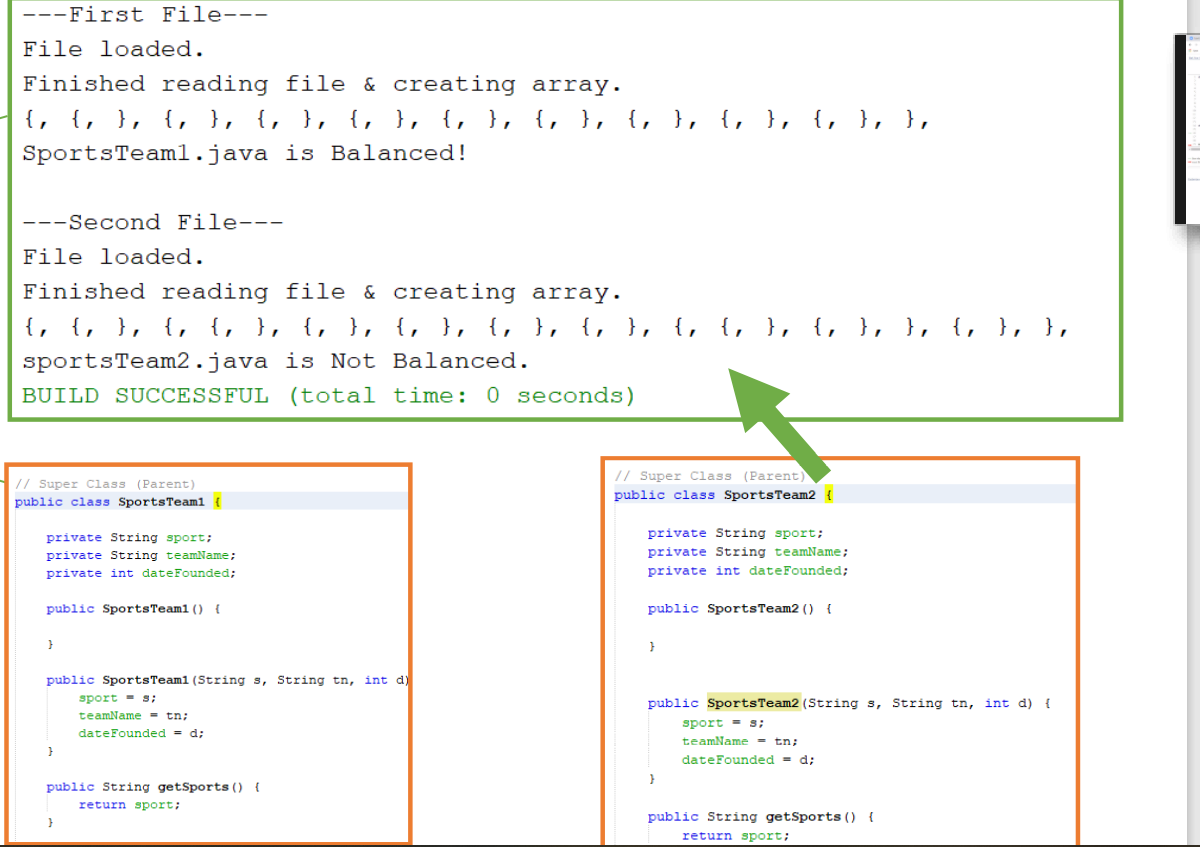 JAVA Stacks, Files & Algorithms Please read the | Chegg.com