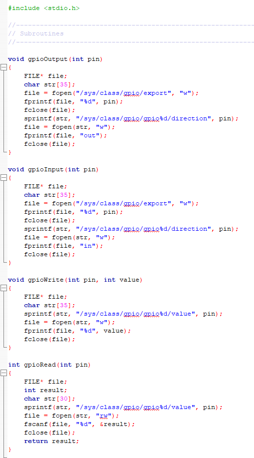 Solved 9. Write a program, led_pb.c, compiled with GCC on | Chegg.com