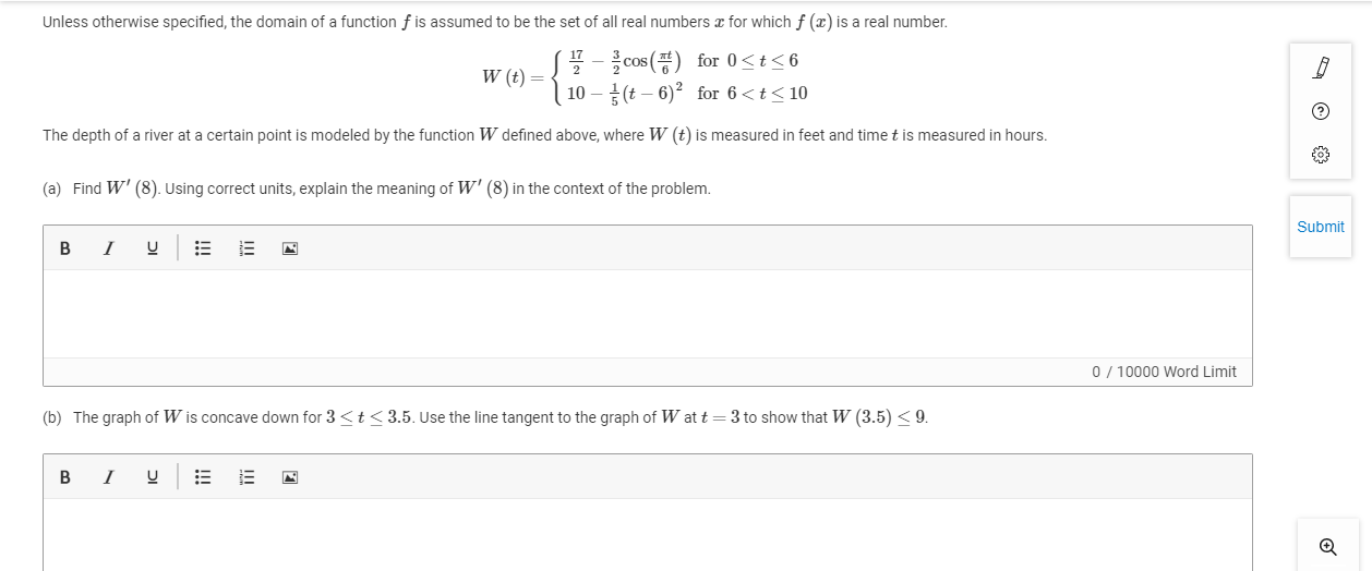 Solved Unless otherwise specified, the domain of a function | Chegg.com