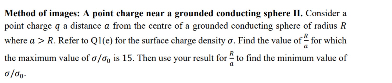 Method of images: A point charge near a grounded | Chegg.com