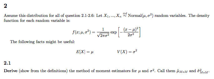 Normalſu, o) random variables. The density Assume | Chegg.com