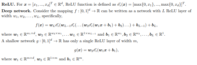 Solved ReLU. For x=[x1,…,xd]T∈Rd, ReLU function is defined | Chegg.com