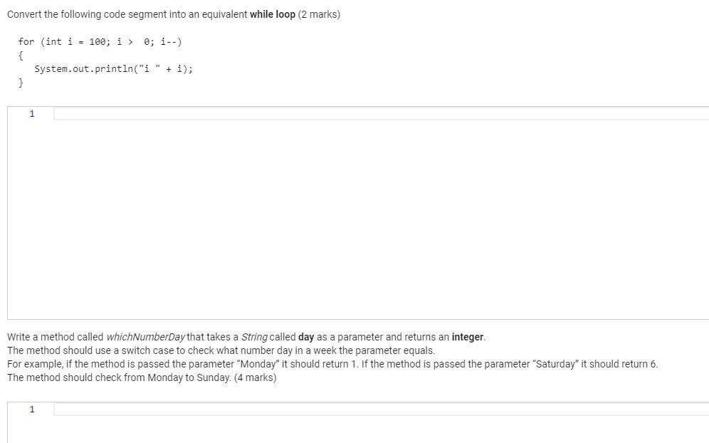 Solved Convert the following code segment into an equivalent | Chegg.com