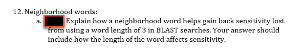 a. 12. Neighborhood words: Explain how a neighborhood | Chegg.com