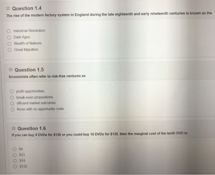 Solved Question 1.4 The rise of the modern factory system in | Chegg.com