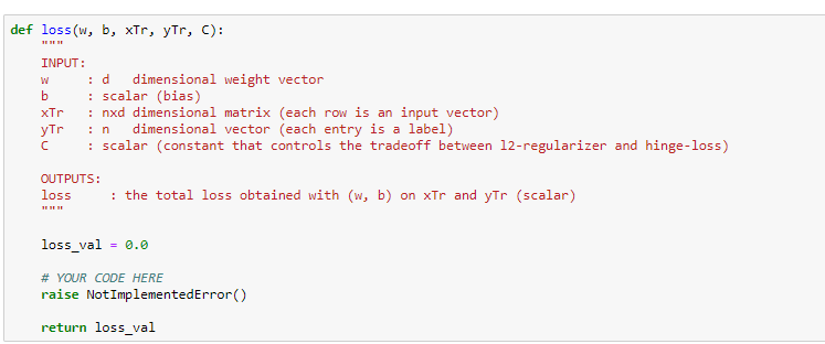 Solved Part Two: Gradient of Loss Function (Graded] Now, | Chegg.com