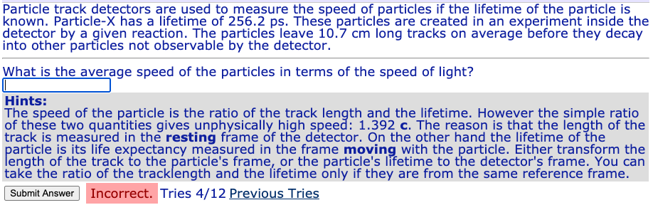 Solved Particle track detectors are used to measure the | Chegg.com