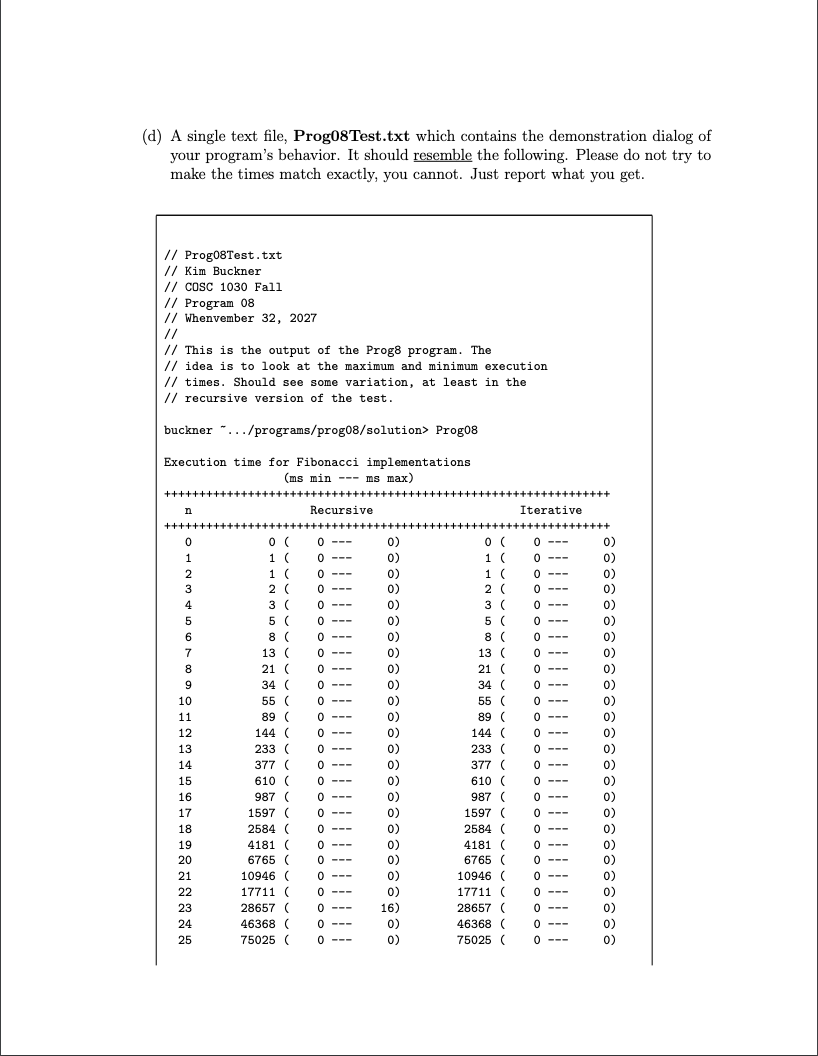 University of Wyoming COSC 1030 Computer Science I | Chegg.com