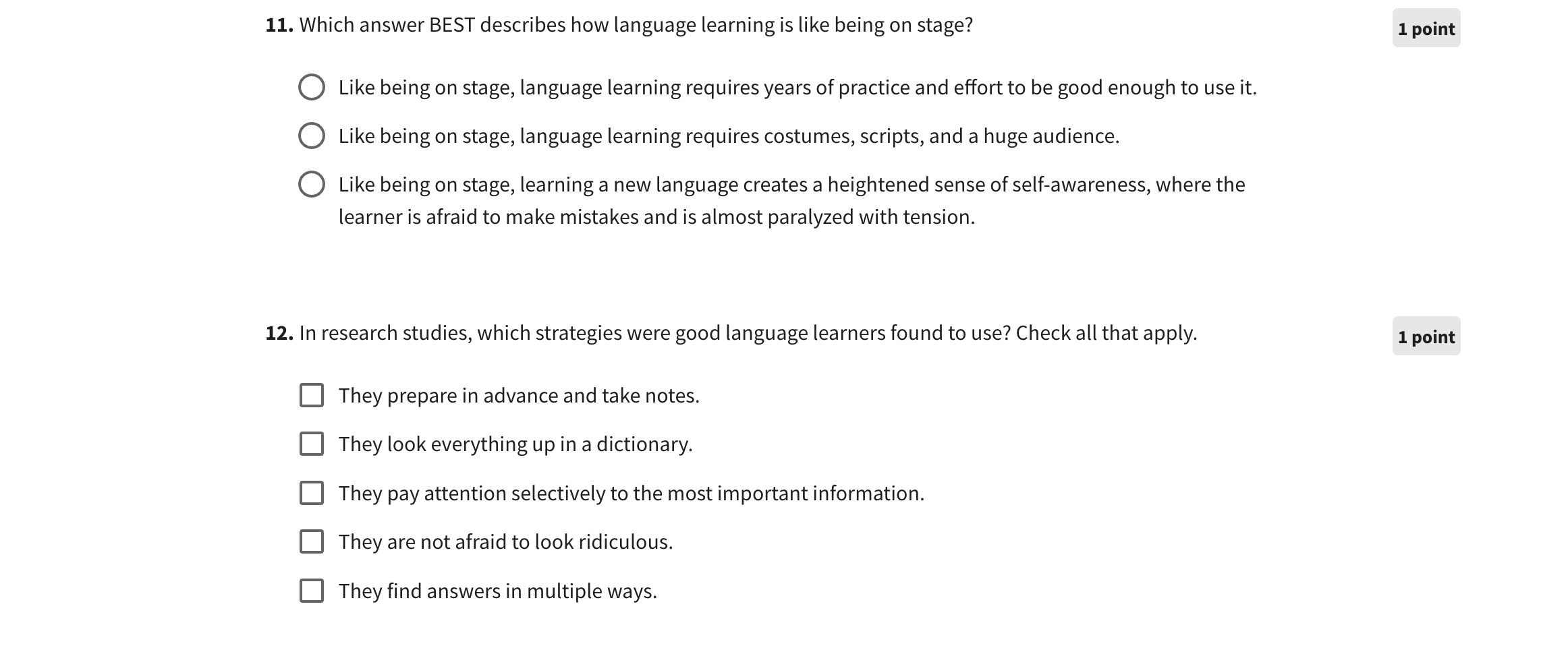 1. In this course, it was stated that a principled | Chegg.com