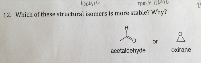 C2h4o Isomers