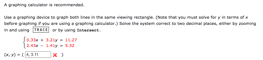 Solved A graphing calculator is recommended. Use a graphing | Chegg.com