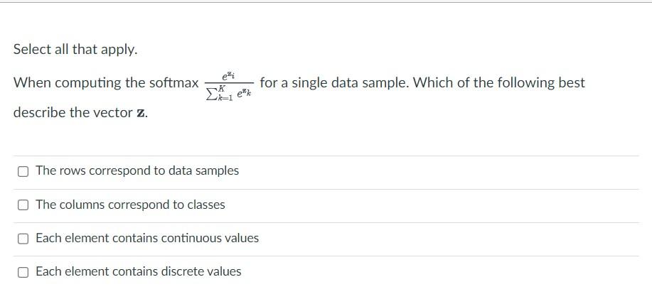 Solved Suppose That You Have Trained A Binary Logistic 