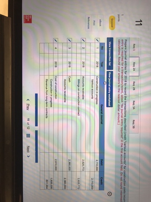 Solved Exercise 5-19 Long-term contract; revenue recognition | Chegg.com
