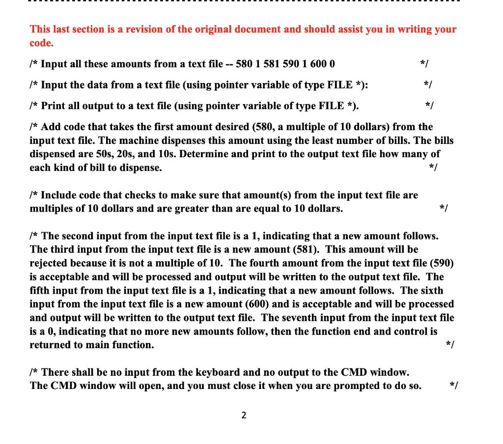 Solved Page 366 – No. 1- Revised . Write a program for an | Chegg.com