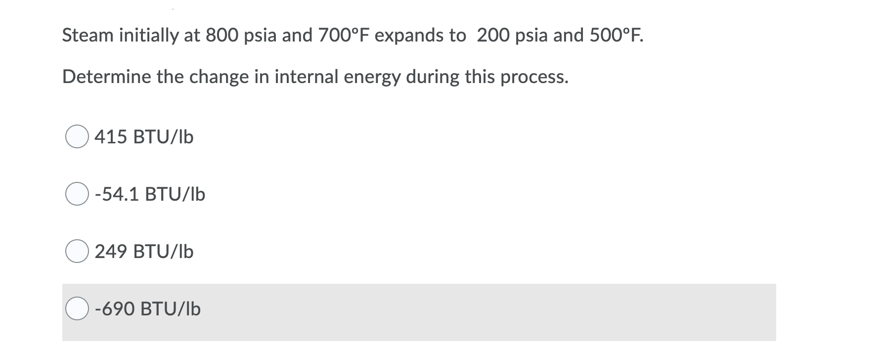 Solved A rigid container contains 4 lb of steam at 300°F. | Chegg.com