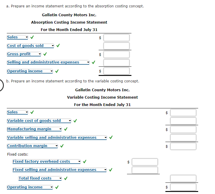 Solved WILL RATE IF CORRECT - ACCOUNTING Gallatin County | Chegg.com