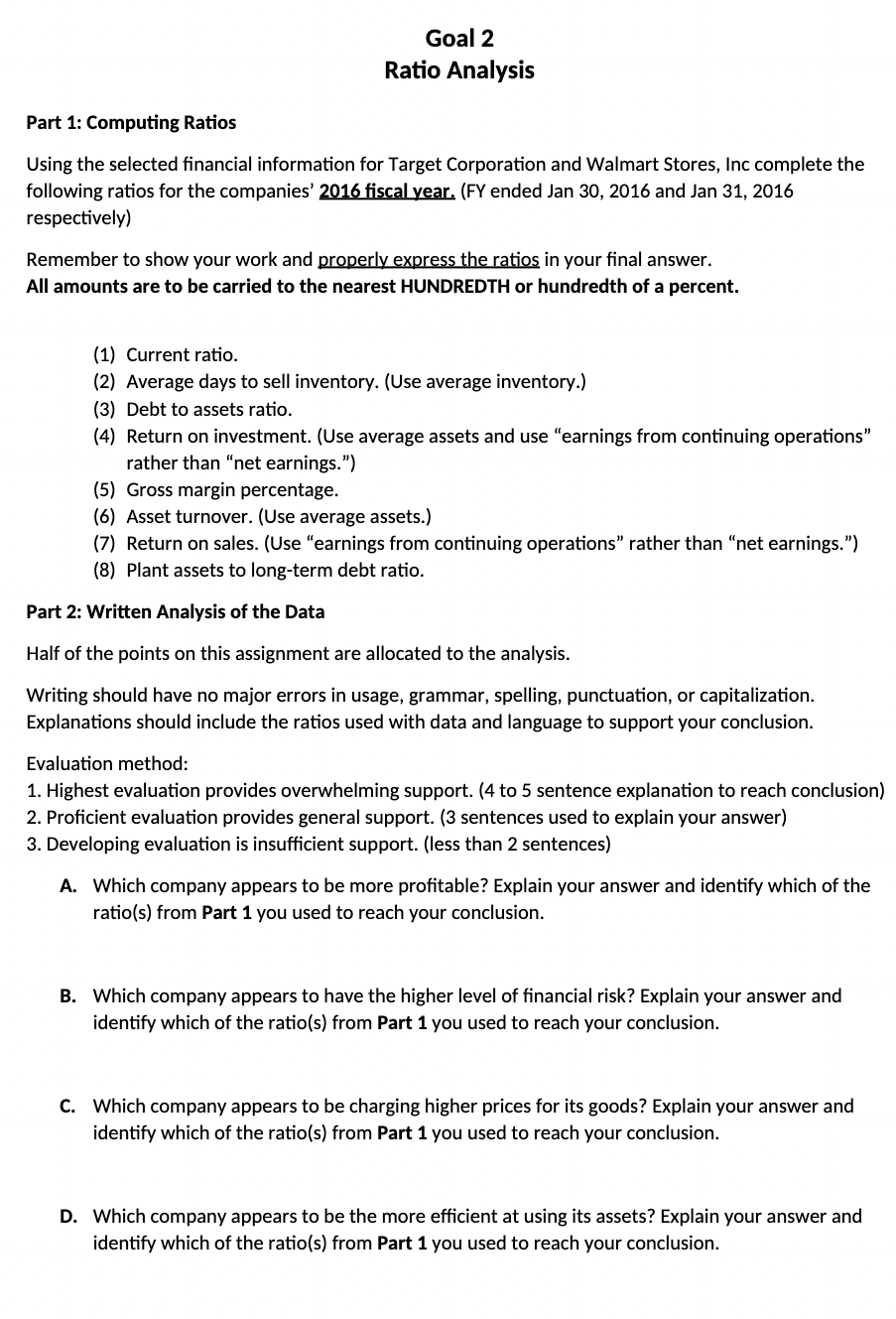 Solved GOAL 2: FOLLOW THE INSTRUCTIONS BELOW 1. When | Chegg.com