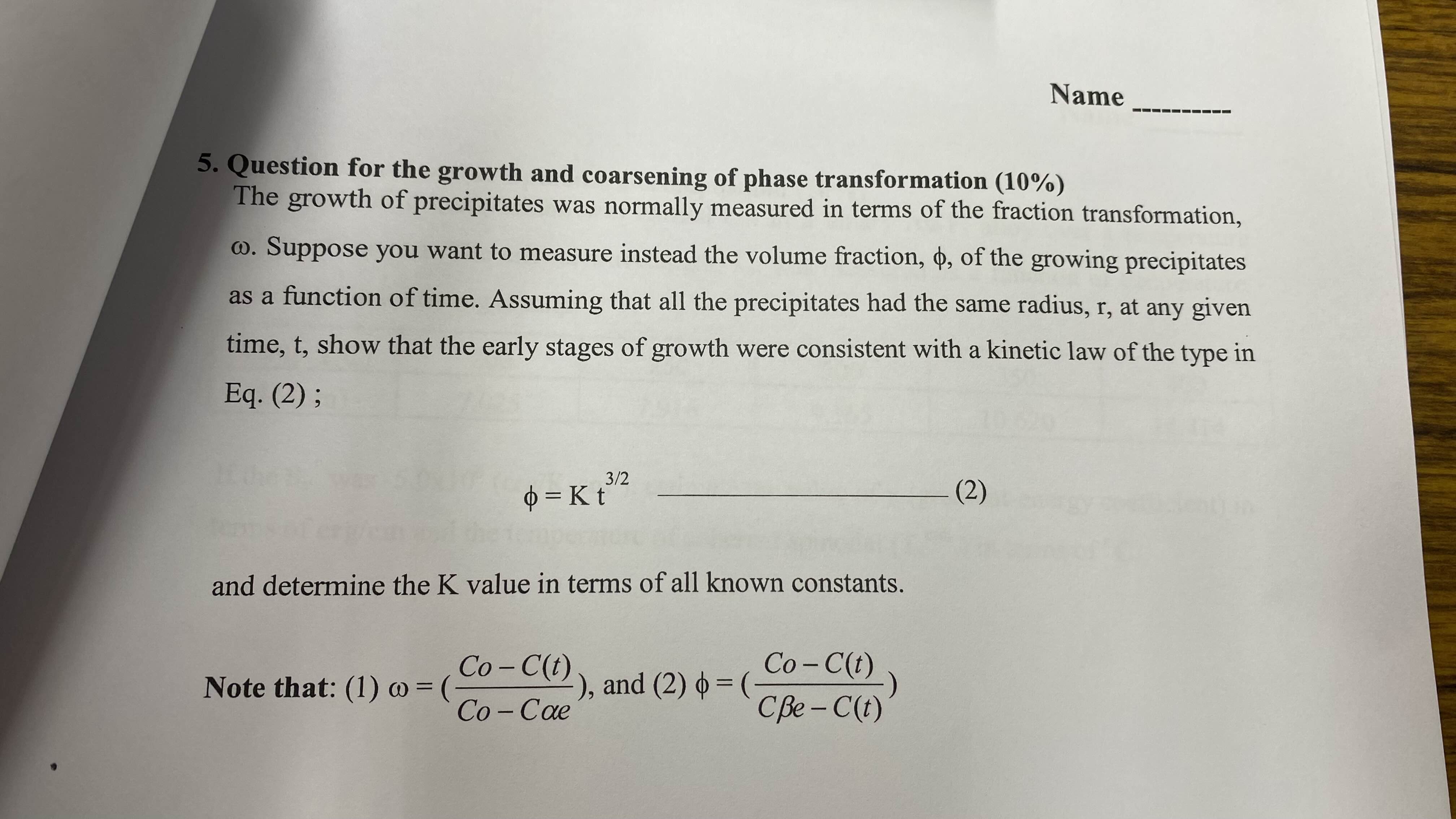 Solved 10% ω. ﻿Suppose you want to ﻿measure instead the | Chegg.com