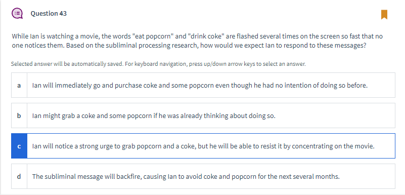 Solved Which of the following best explains why it is | Chegg.com