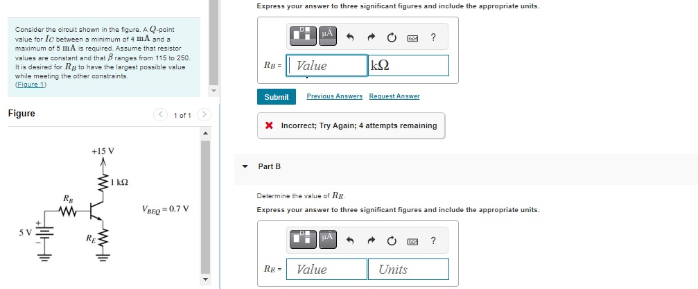 Solved Solvepart Adetermine The Value Of Rbpart Bdetermine