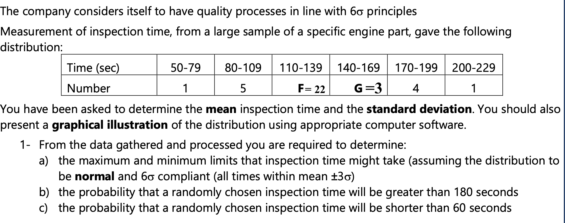 Solved The company considers itself to have quality | Chegg.com