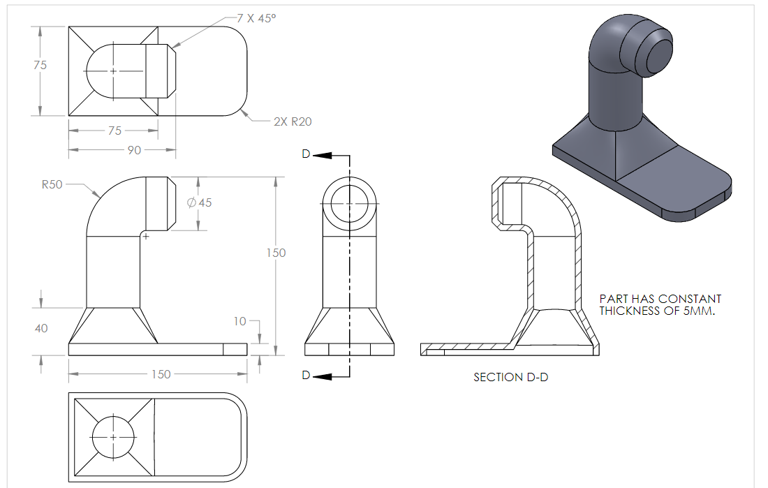 Solved F2 [21 MARKS]: • Draw the steps required to create | Chegg.com