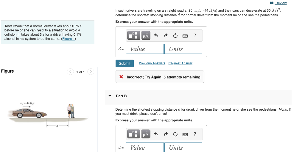 Solved If such drivers are traveling on a straight road at | Chegg.com