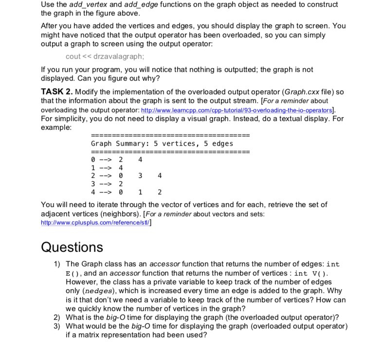Solved Programming Exercise, Part 1: Creating and displaying | Chegg.com