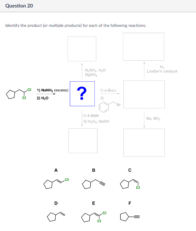 Solved Identify the product (or multiple products) for each | Chegg.com