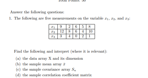 Solved Answer the following questions: 1. The following are | Chegg.com