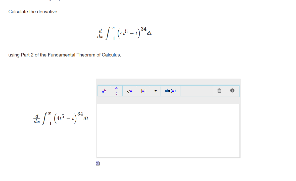 Solved Calculate the derivative \\[ \\frac{d}{d x} | Chegg.com