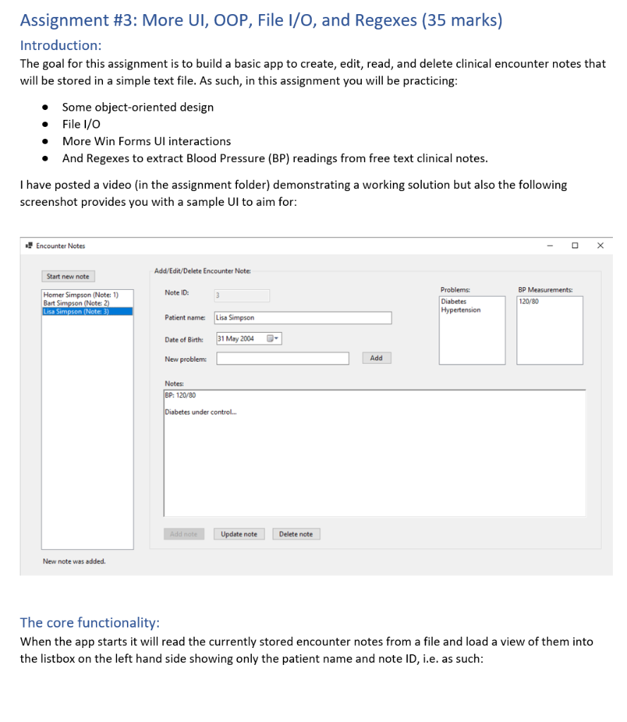 Assignment 3 More Ui Oop File 1 0 And Regexes