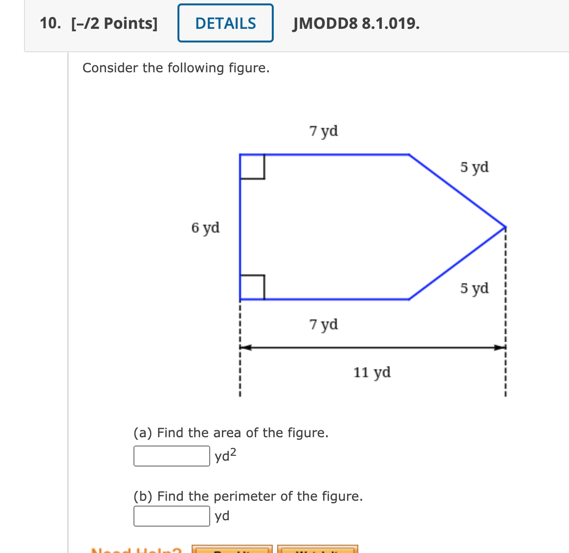 Solved Consider the following figure. (a) Find the area of | Chegg.com