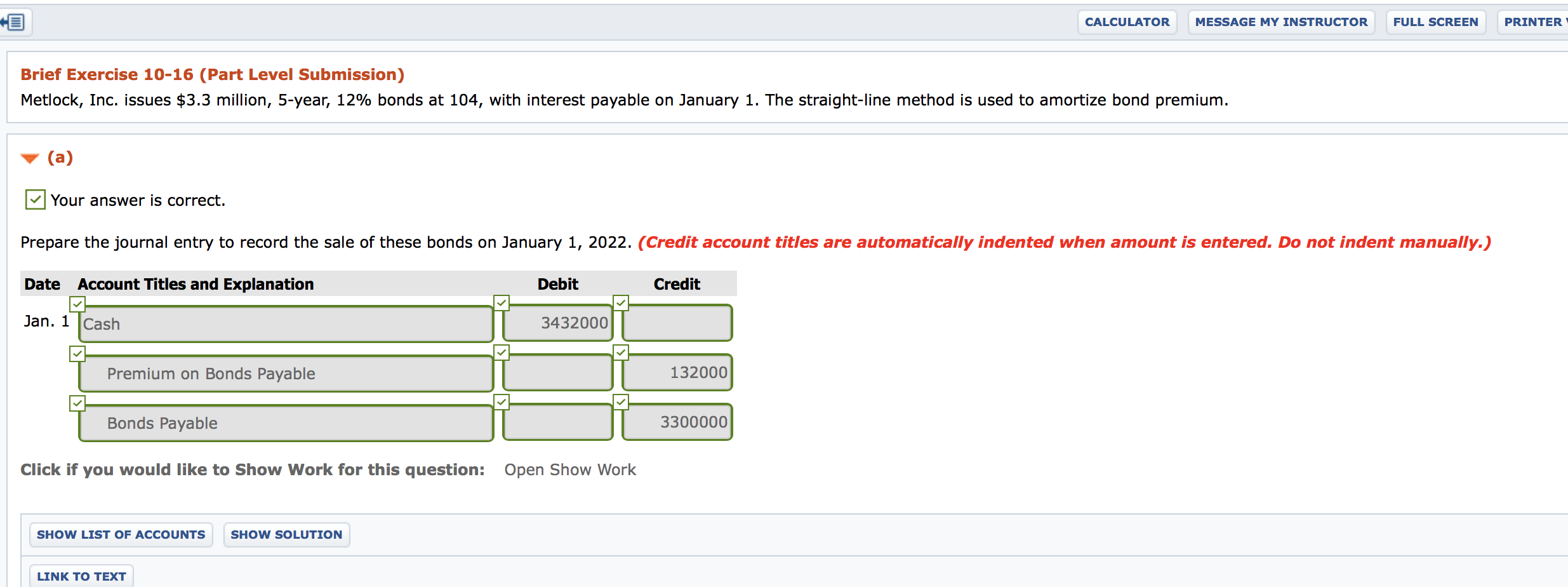 Solved CALCULATOR MESSAGE MY INSTRUCTOR FULL SCREEN PRINTER | Chegg.com