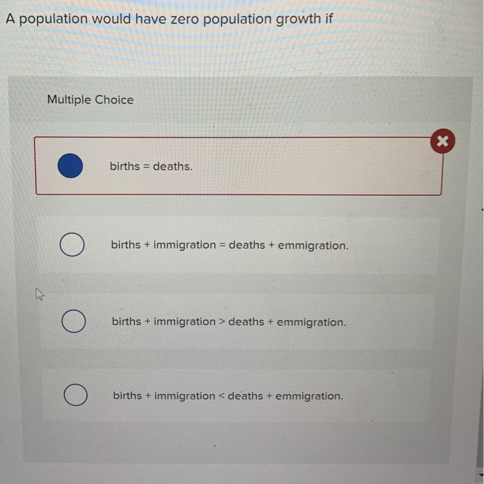 Zero Population Growth Definition