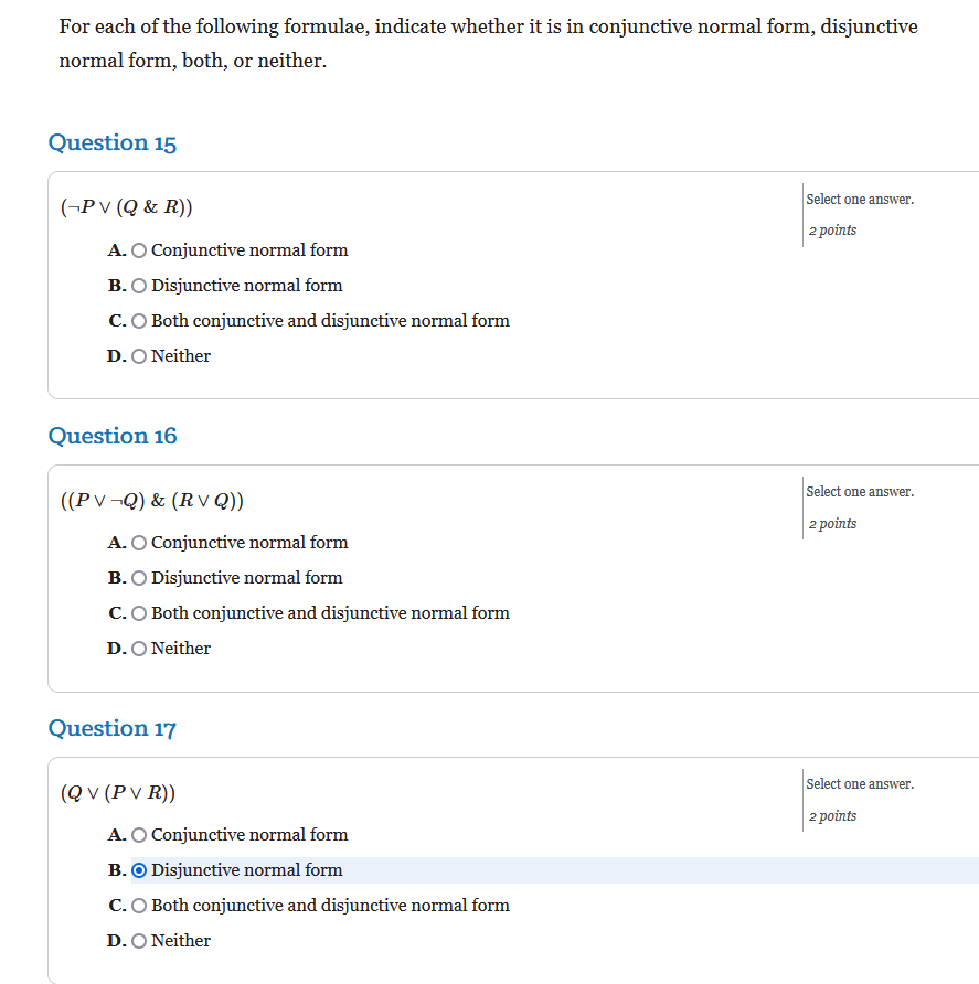 Solved For each of the following formulae, indicate whether | Chegg.com Solved For each of the following formulae, indicate whether | Chegg.com