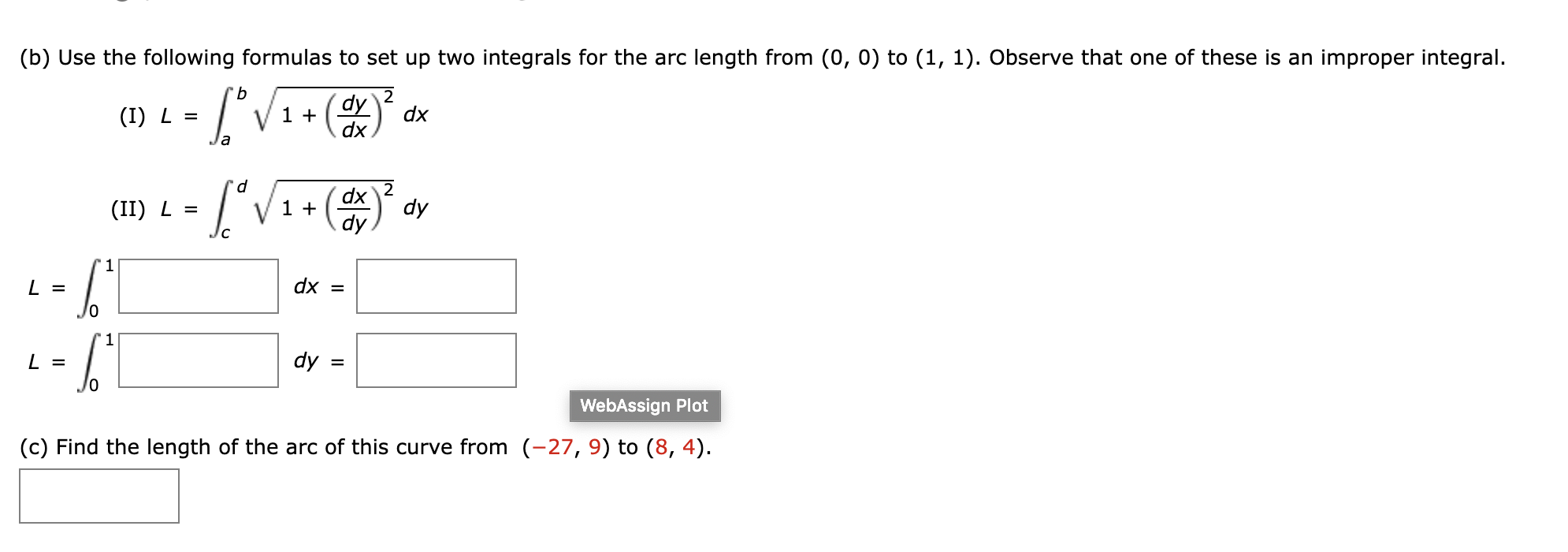Solved (a) Sketch the curve y3 = x2. y v x WebAssign Plot N | Chegg.com