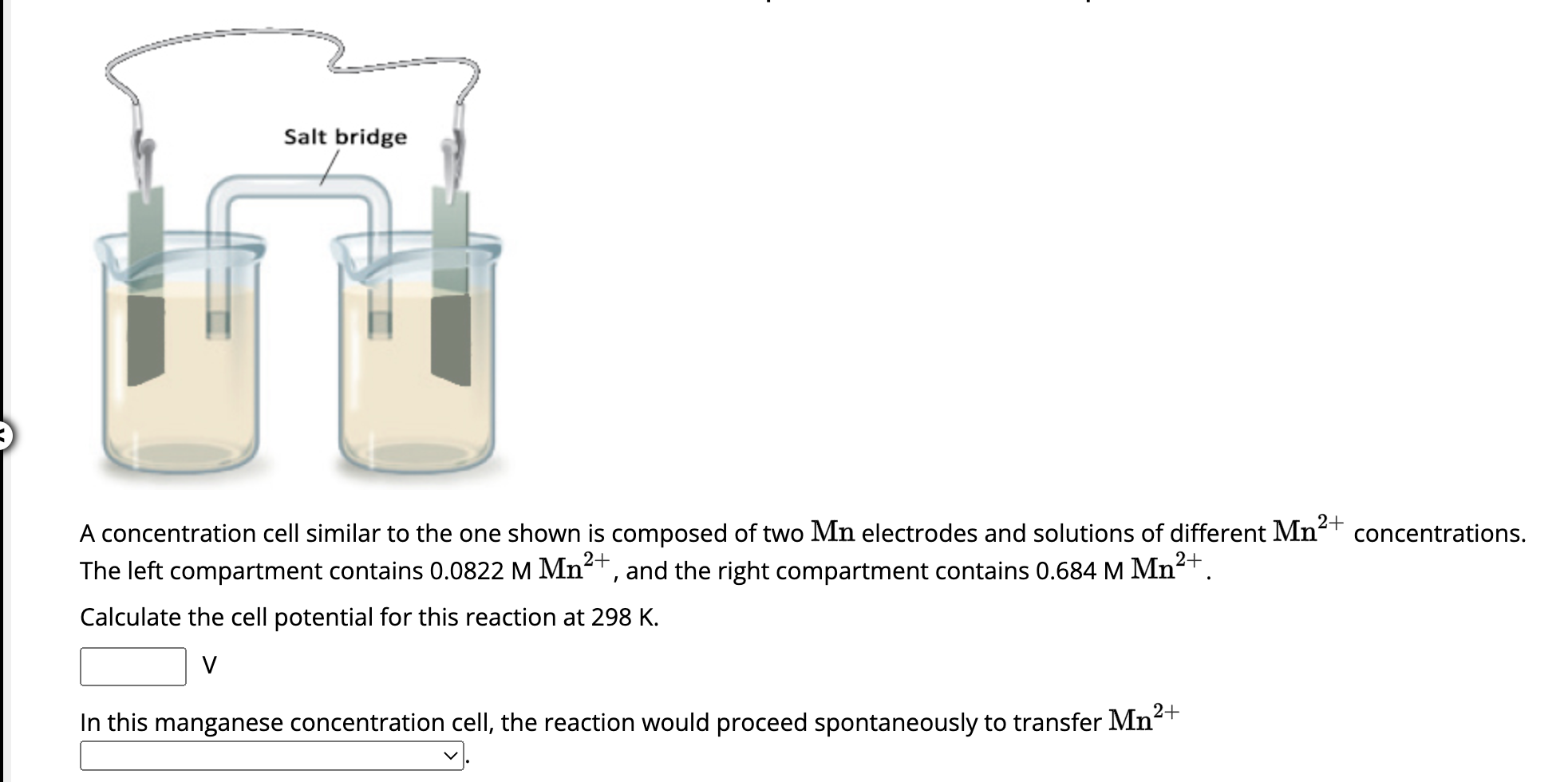Solved Consider the following reaction at 298 K. | Chegg.com