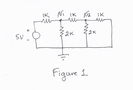Solved Build the following circuit on a breadboard and | Chegg.com