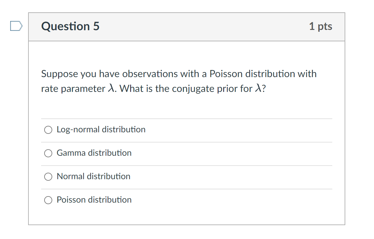 Solved Suppose you have observations with a Poisson | Chegg.com