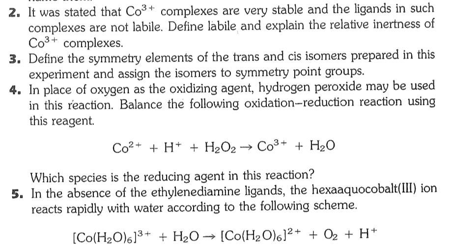 Solved I only need help with problems 2, 3, and 5. | Chegg.com