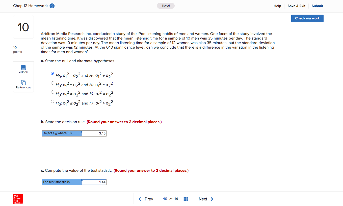 Solved Chap 12 Homework Saved Help Save & Exit Submit Check | Chegg.com