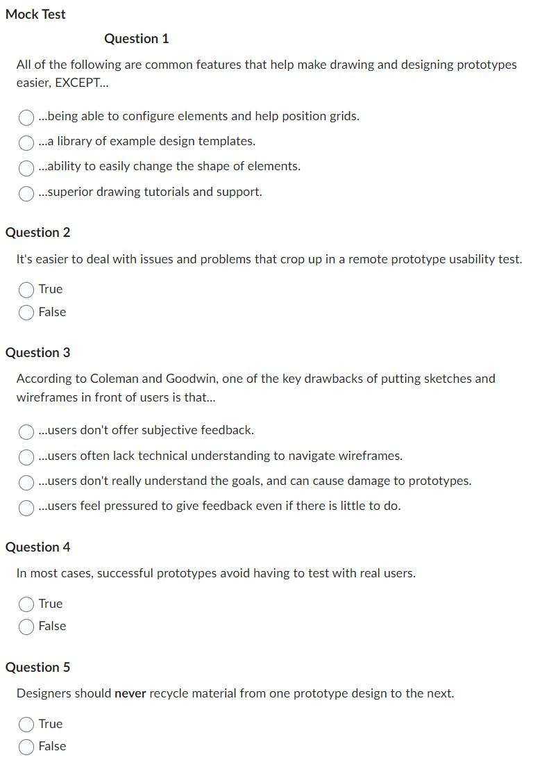 Solved All of the following are common features that help | Chegg.com