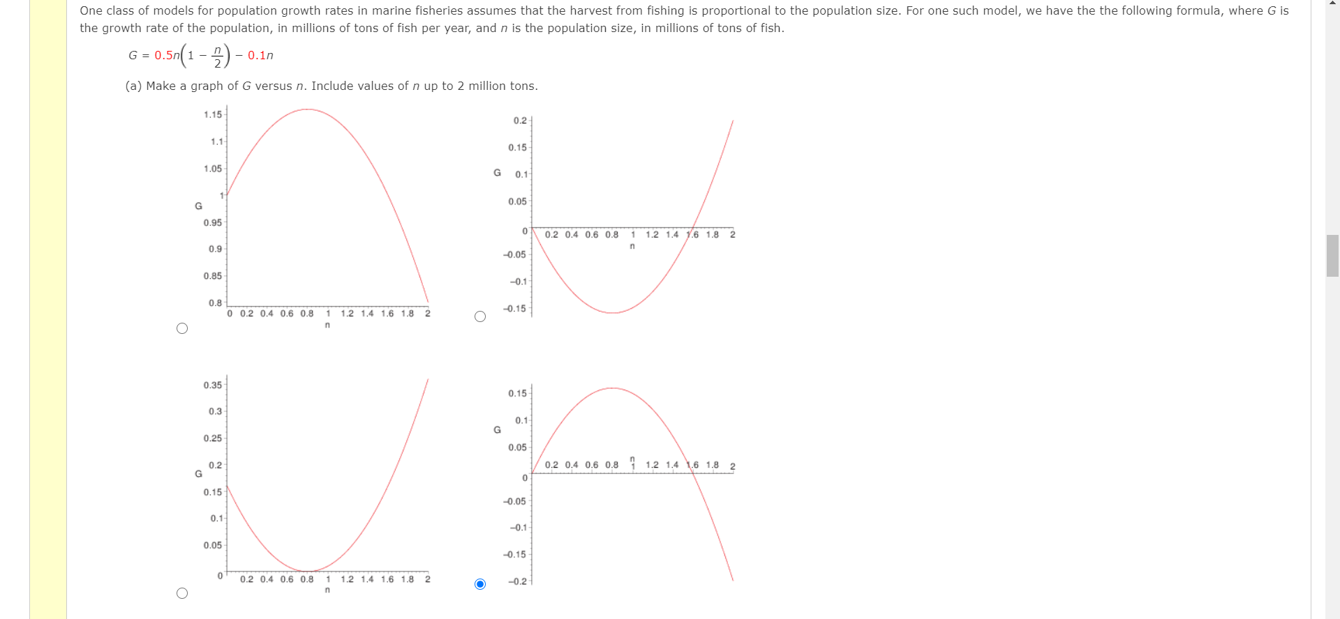 B Use Functional Notation To Express The Growth
