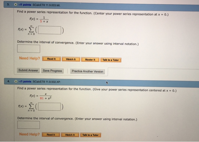 Solved Find a power series representation for the function. | Chegg.com Solved Find a power series representation for the function. | Chegg.com