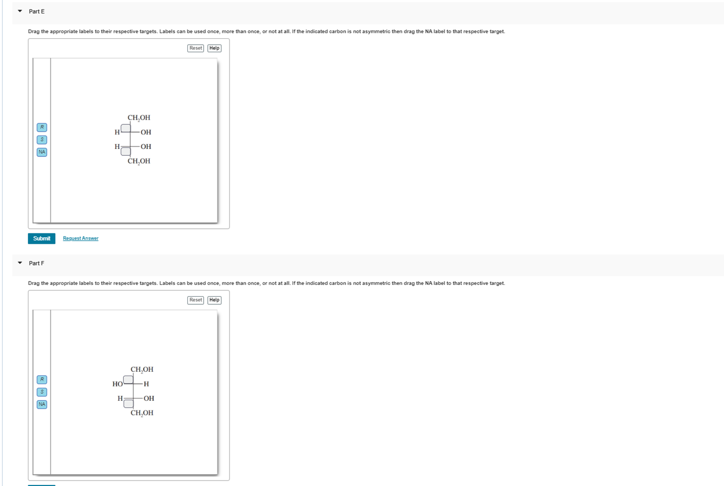 Solved Part A Reset HelpPart B Drag the appropriate labels | Chegg.com