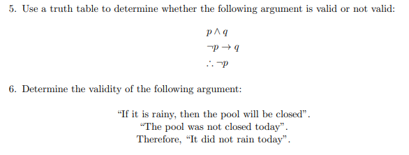 Solved 1. Determine the truth value of each of these | Chegg.com