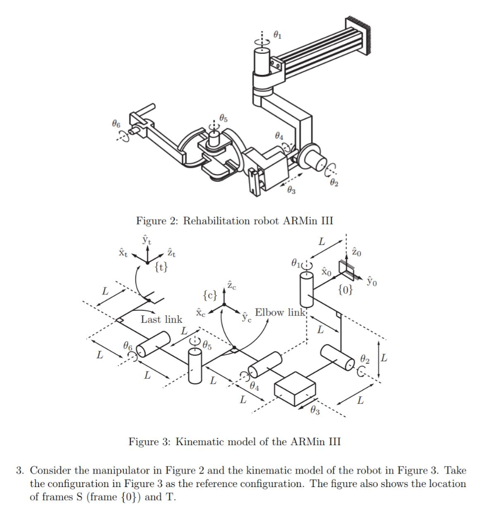 Figure 2: Rehabilitation robot ARMin III yo loj Elbow | Chegg.com
