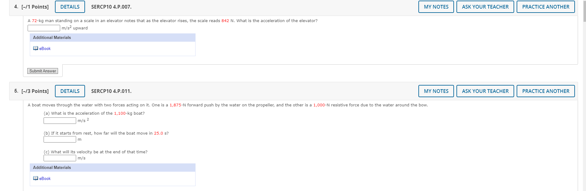 Solved My Notes Ask Your Teacher Practice Another 4 [ 1