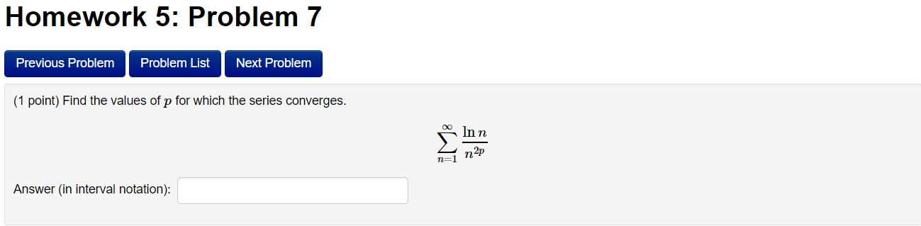 Solved Homework 5: Problem 7 Previous Problem Problem List | Chegg.com